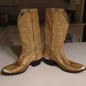 Dan Post | Shoes | Dan Post Palomino Snakeskin Boot | Poshmark